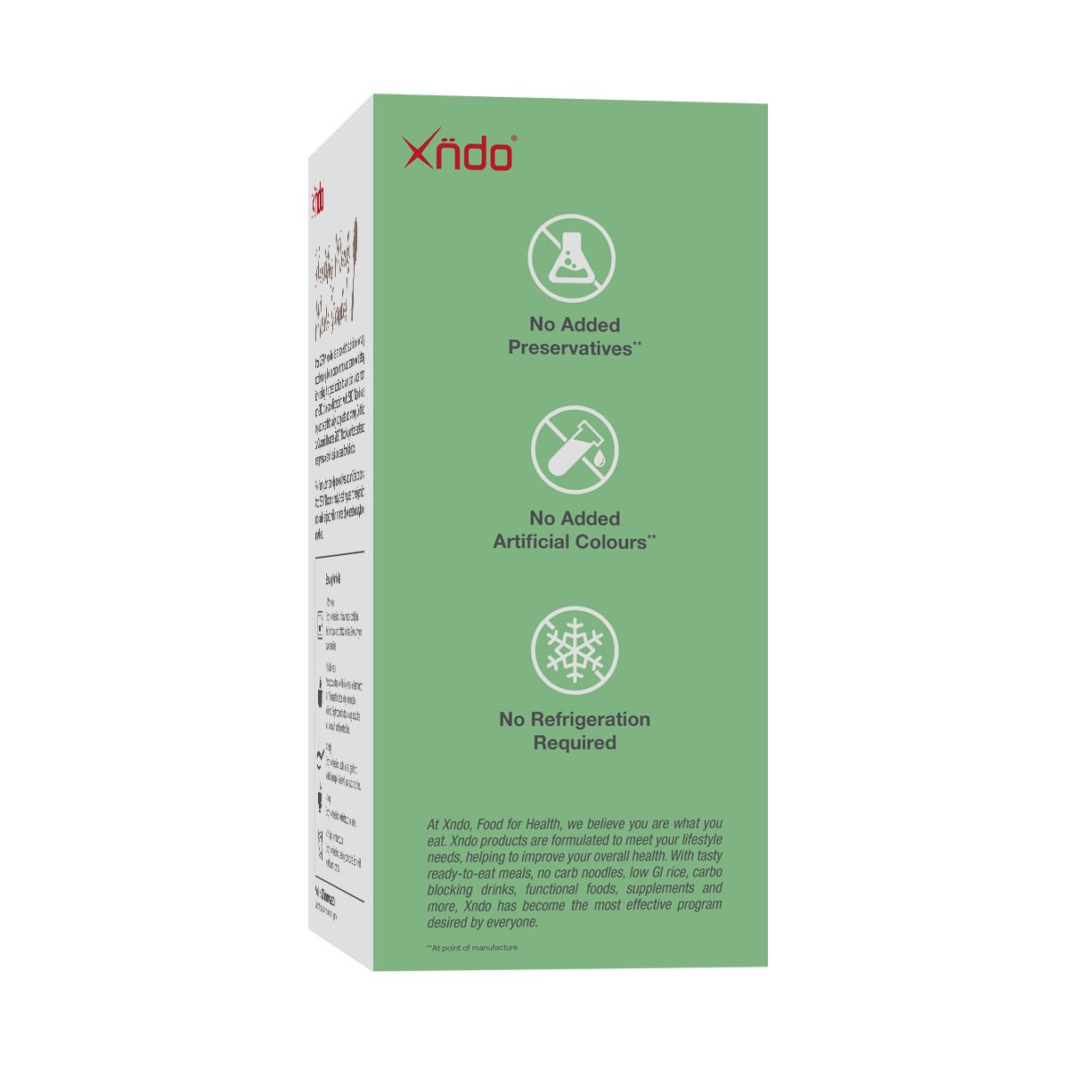 XNDO - ZERO™ NOODLES 120G x 5 PACKS │ 無憂蒟蒻麵條 – Sing Health Limited